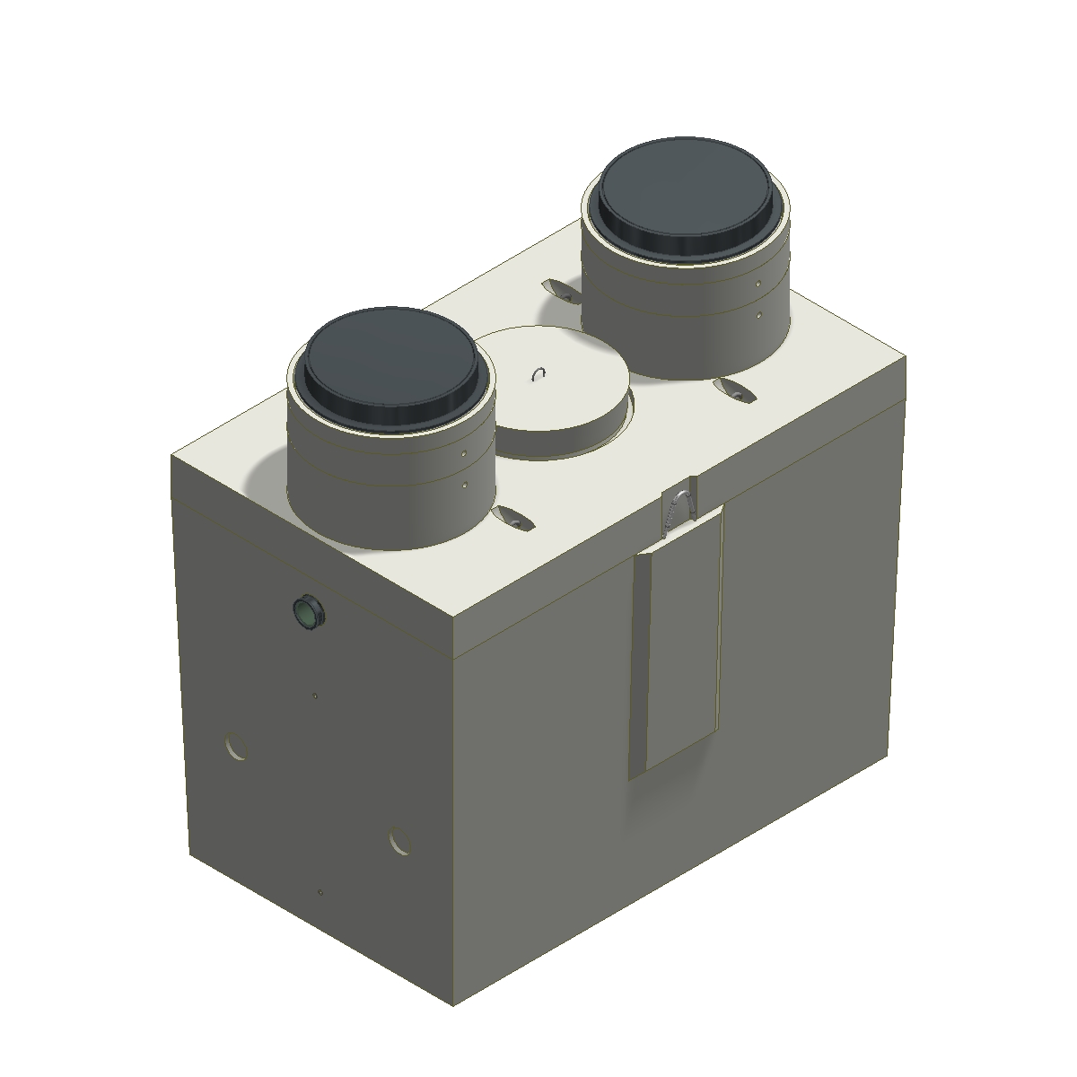 Gravity Grease Interceptor JP 1000 gal. 24"E, 24"C, 24"E Incidental ...