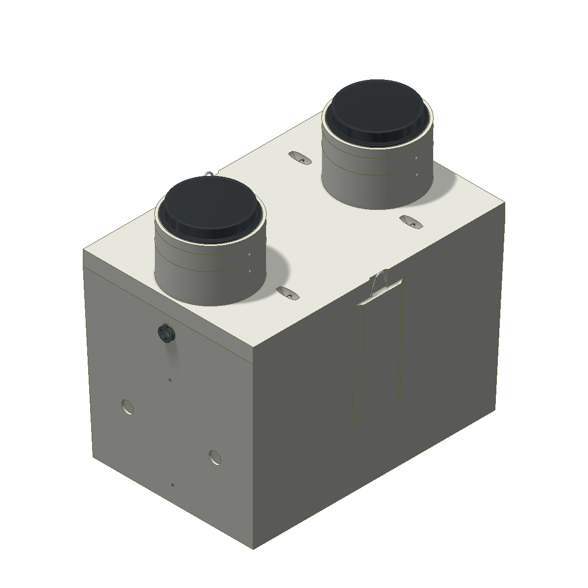 Gravity Grease Interceptor JP 1200 gal. 24"E, 24"E Incidental Traffic ...