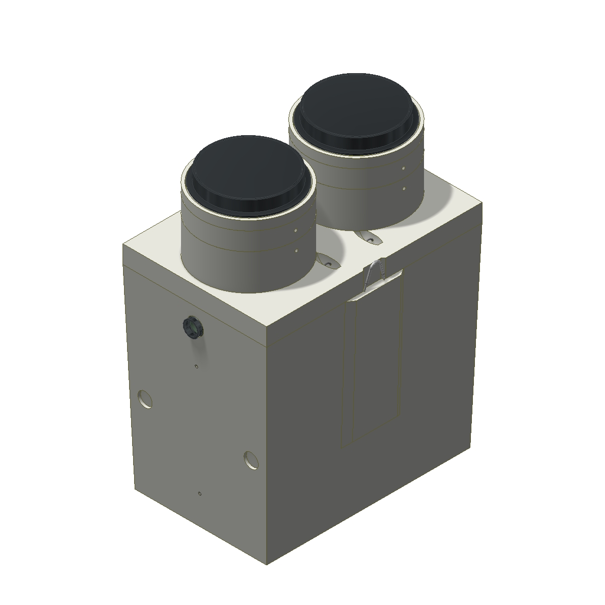 Traffic Rated Gravity Grease Interceptor - 500 gal - End Access ...