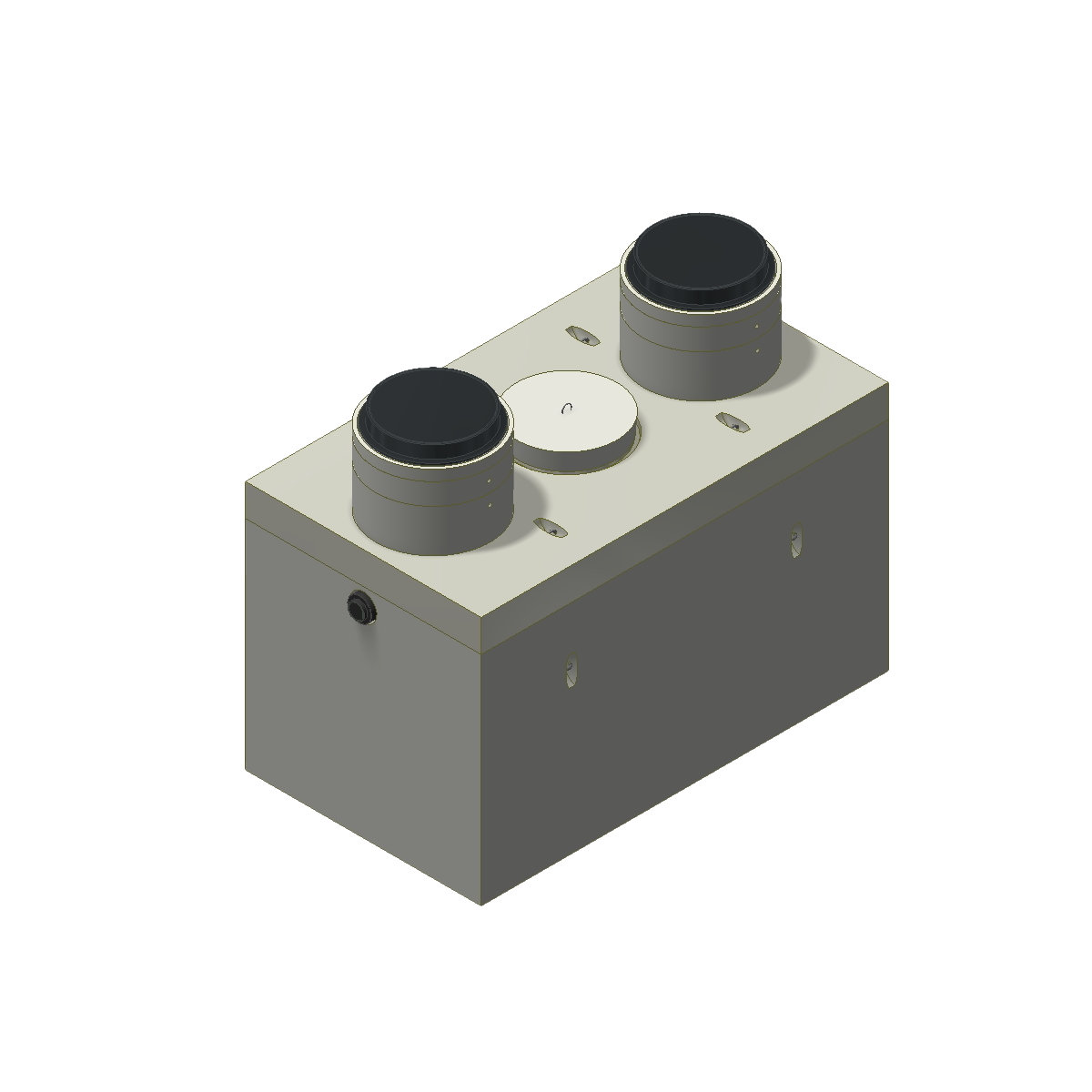 Gravity Grease Interceptor MU 1000 gal. 24"E, 24"C, 24"E Incidental ...