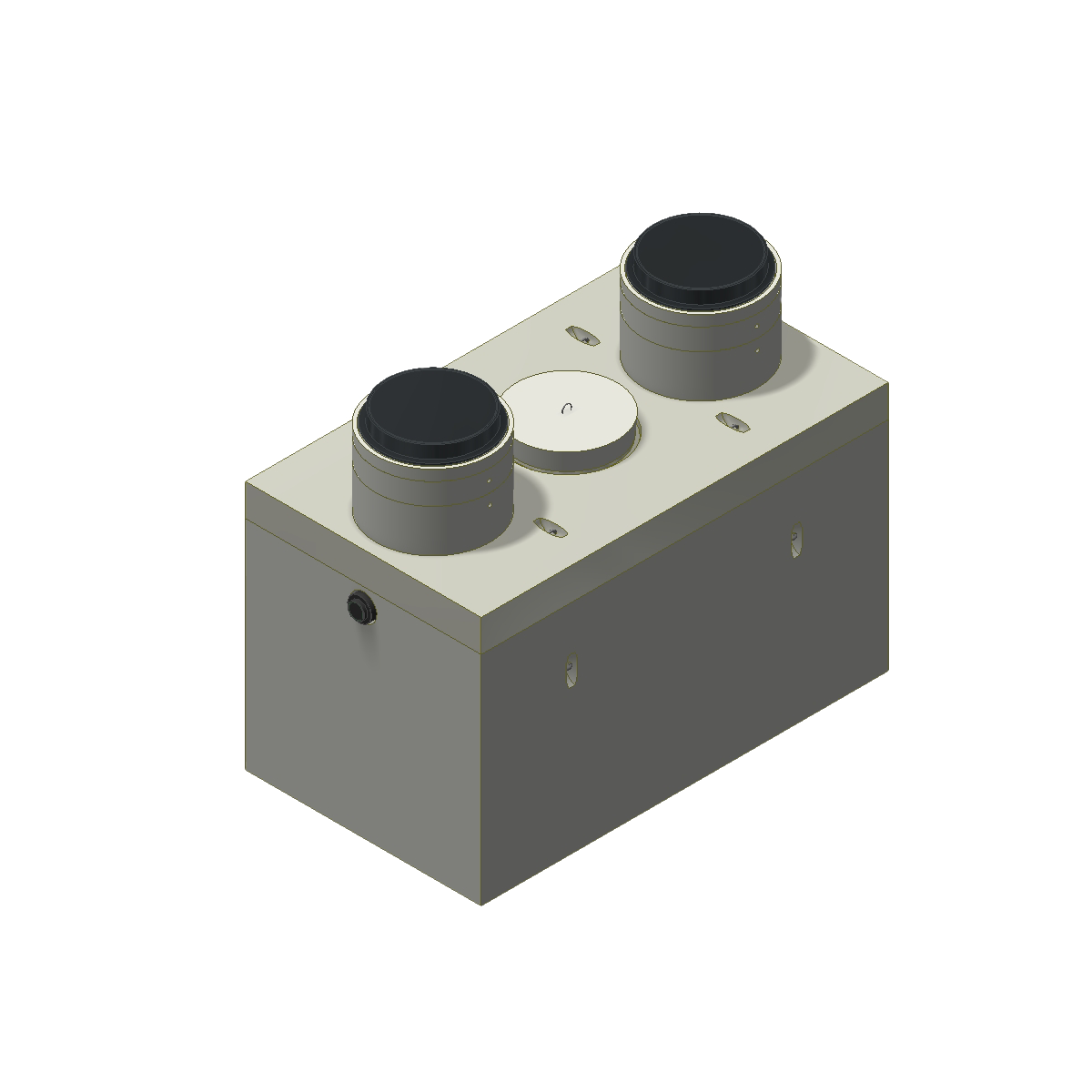 Traffic Rated High Ground Water Gravity Grease Interceptor - 1000 gal ...