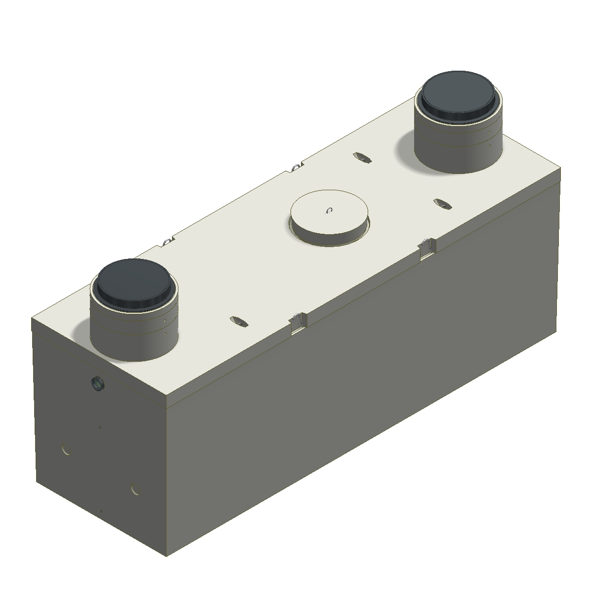 Sand-Oil Interceptor JZ 2500 gal. 24"E, 24"B, 24"E Incidental Traffic ...