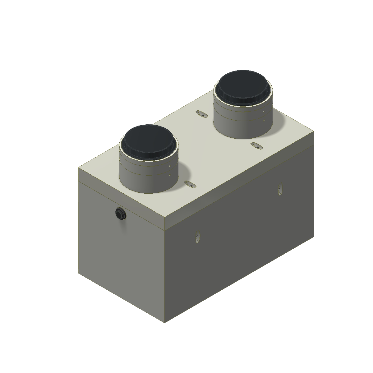 Traffic Rated High Ground Water Sand-Oil Interceptor - 1000 gal - End ...