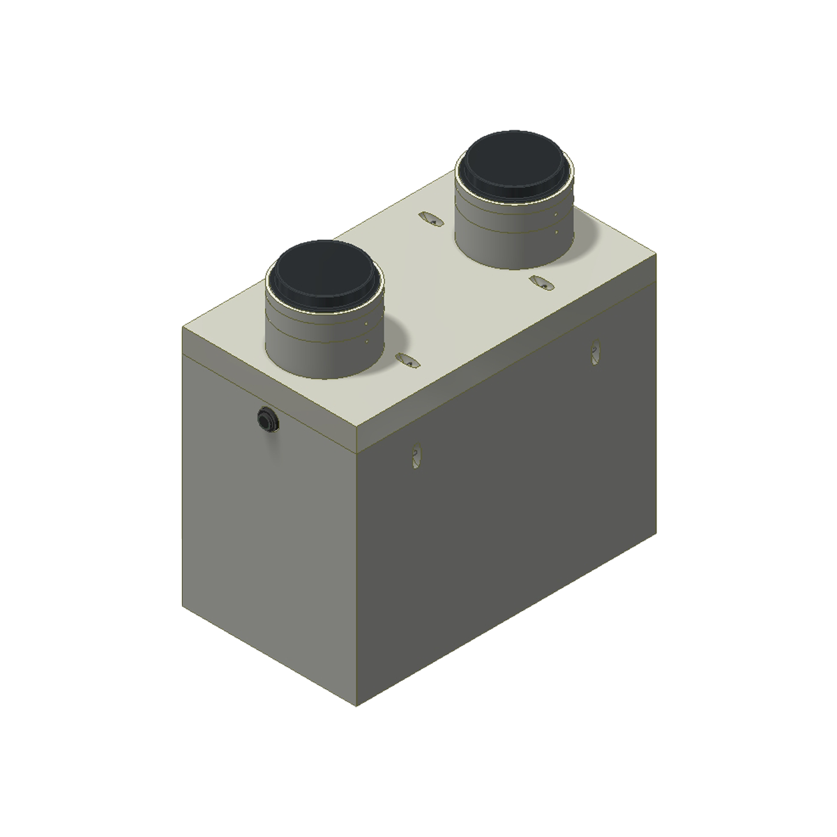 Traffic Rated High Ground Water Sand-Oil Interceptor - 1500 gal - End ...