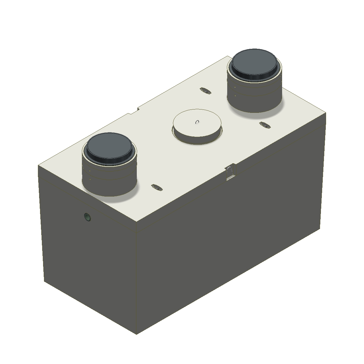 Sand-Oil Interceptor PJP 2500 gal. 24"E, 24"B, 24"E Incidental Traffic ...