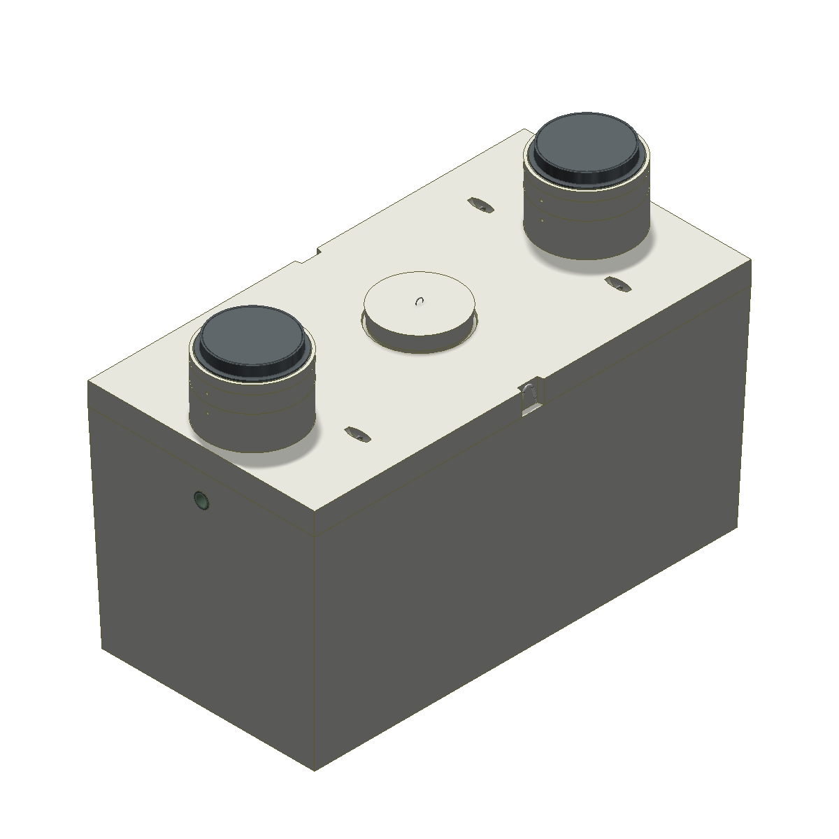 Traffic Rated Sand-Oil Interceptor - 2500 gal - Center Access - AZ ...