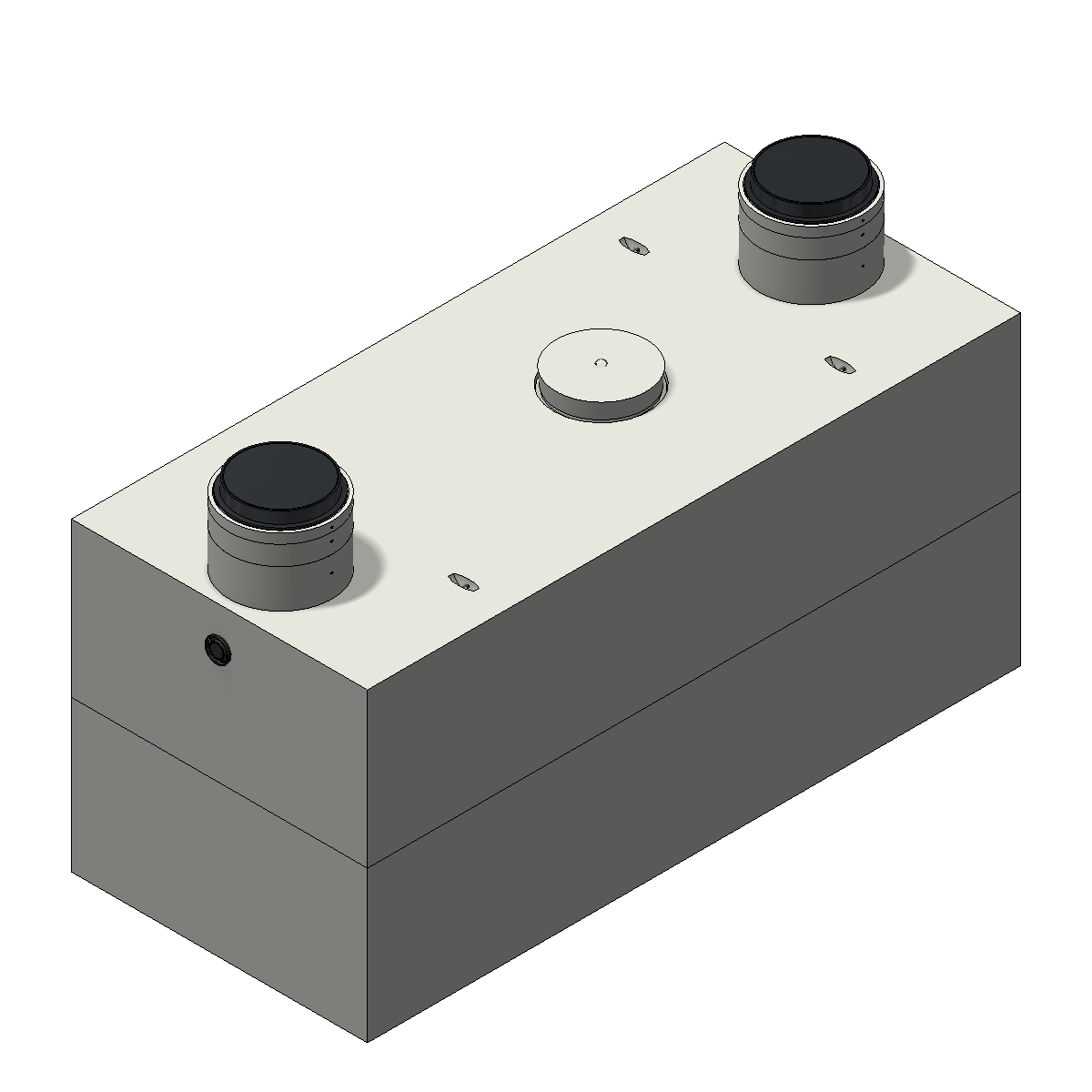 Sand-Oil Interceptor TY 5000 gal. 24"E, 24"B, 24"E Traffic Rated ...