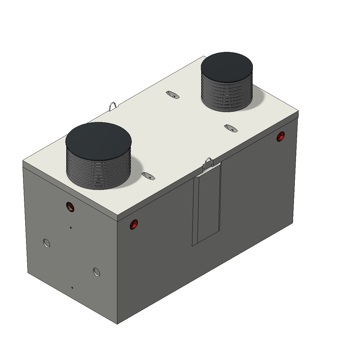 Septic Tank JS 1500 gal. 24"E, 30"E Pedestrian Rated | Jensen Precast