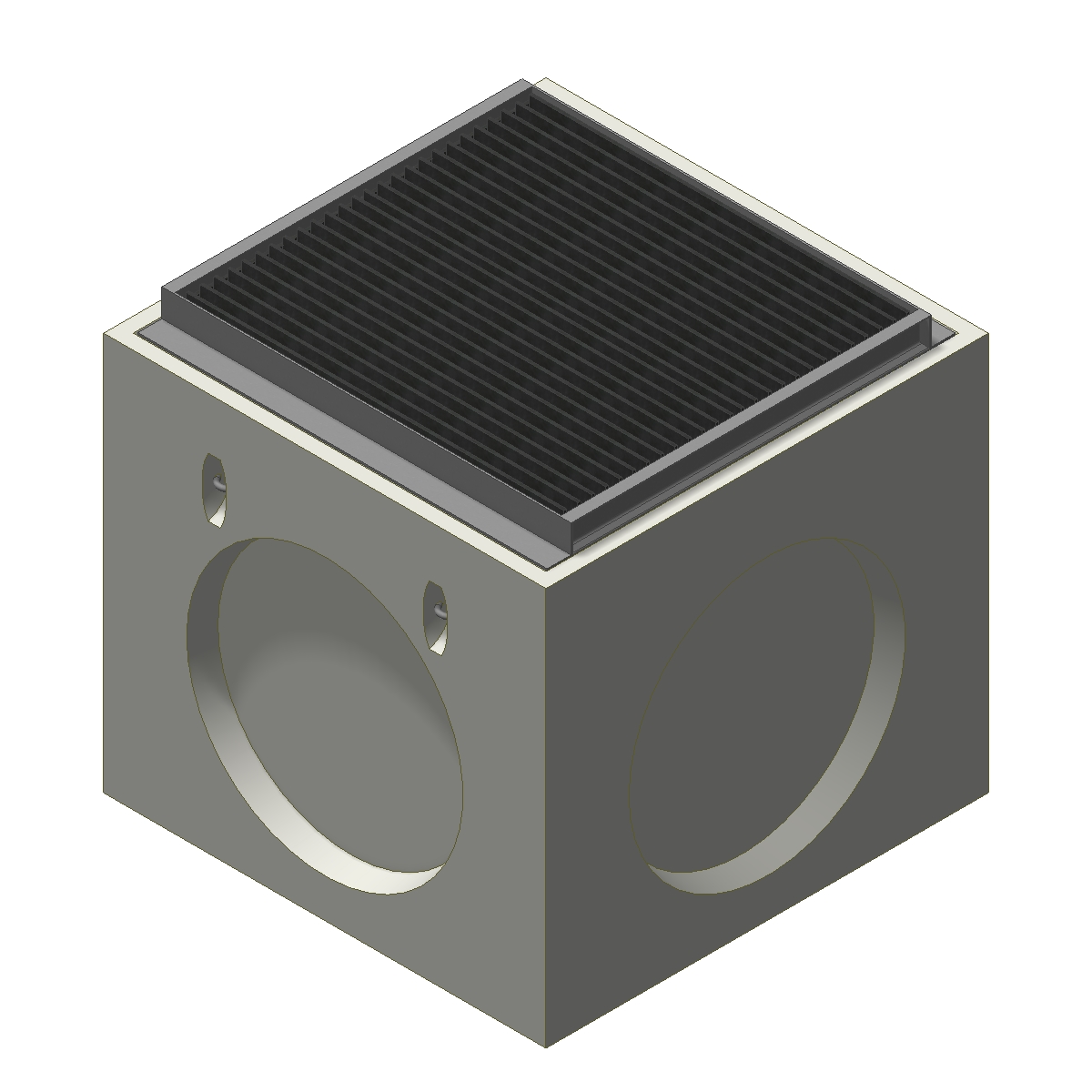 Drainage Inlet 4848 x 48 with 48x48 C | Jensen Precast