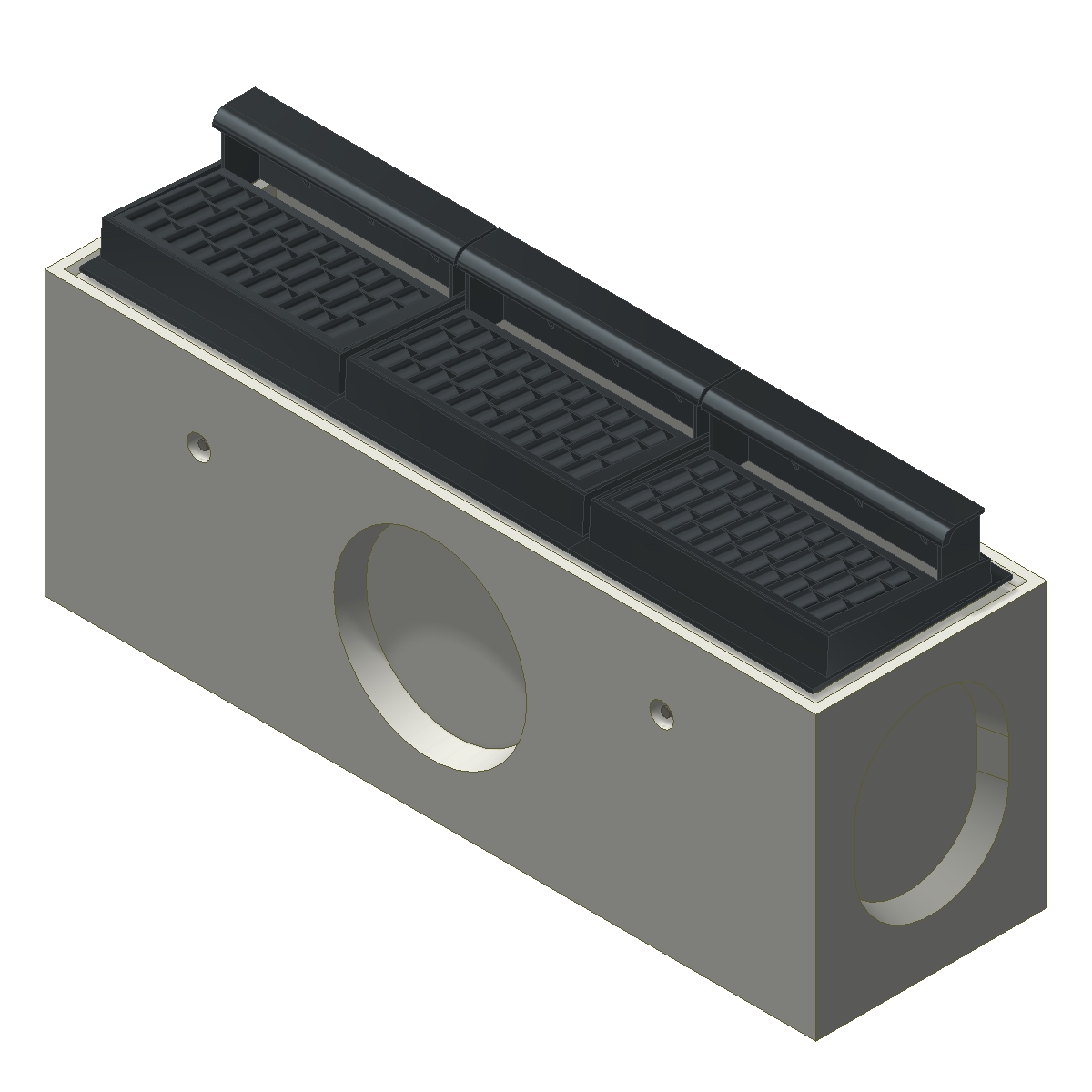 Drop Inlet 24108x36 Type 4-R Triple High Capacity | Jensen Precast