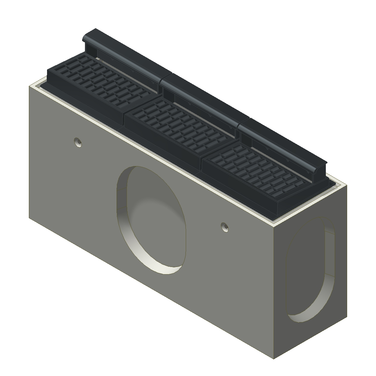 Drop Inlet 24108x48 Type 4-R Triple High Capacity | Jensen Precast