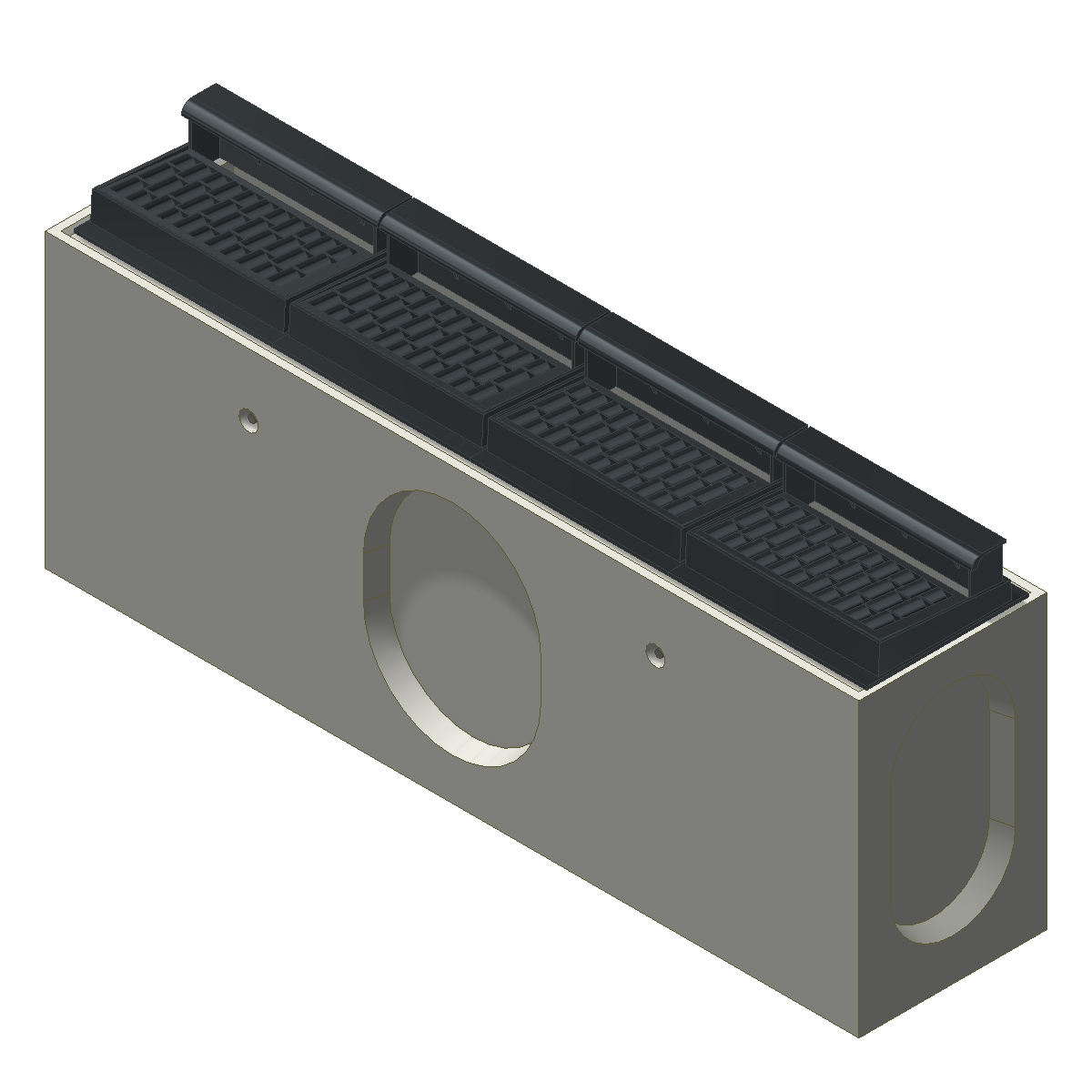 Drop Inlet 24144x48 Type 4-R Quadruple High Capacity | Jensen Precast