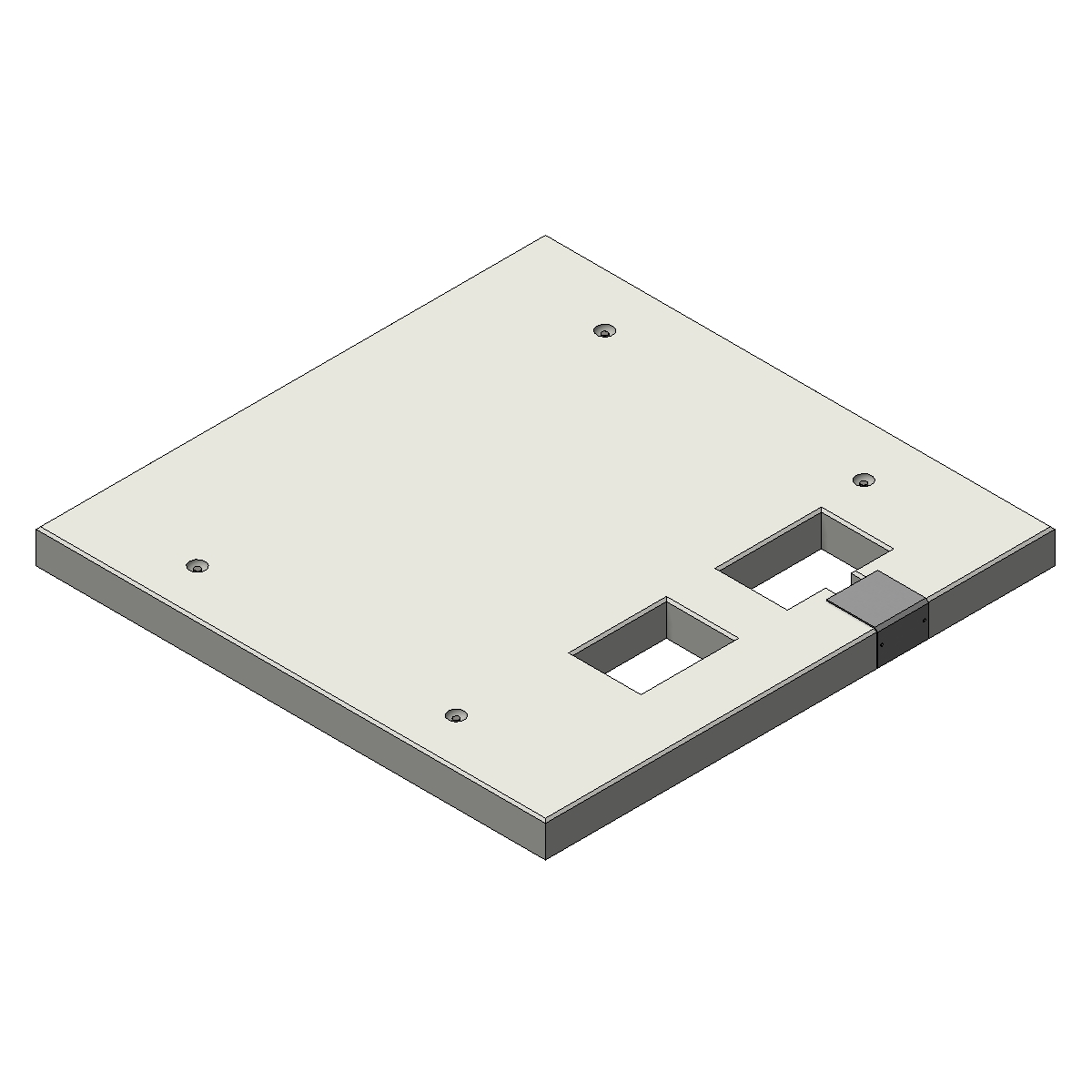 Transformer Pad - 120" x 120" x 8" - Salt River Project (SRP) 7-6 ...