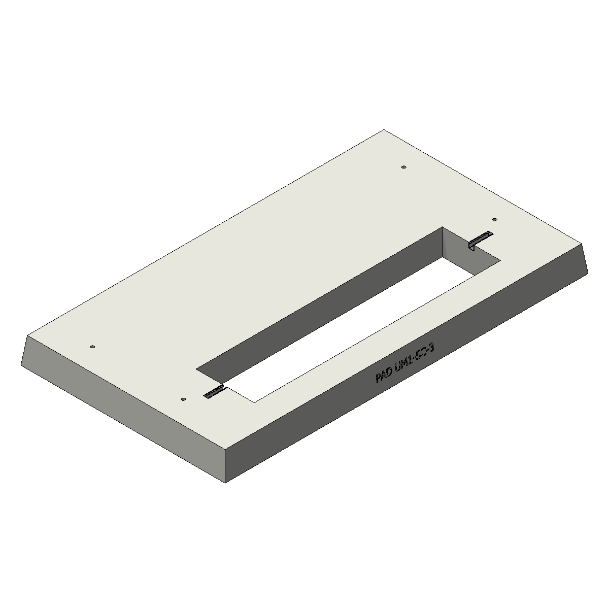 Transformer Pad - 112" x 63" x 8" - Trico Electric Cooperative UM1-5C-3 ...