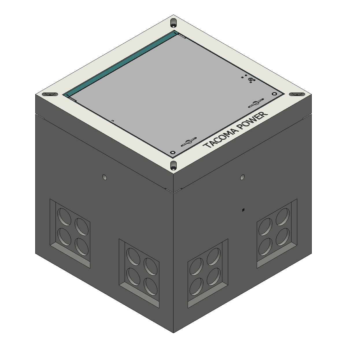 Vault 4242x37 Terminators Ducted, Sump 36"x36"C Tacoma Power 444 TRX ...