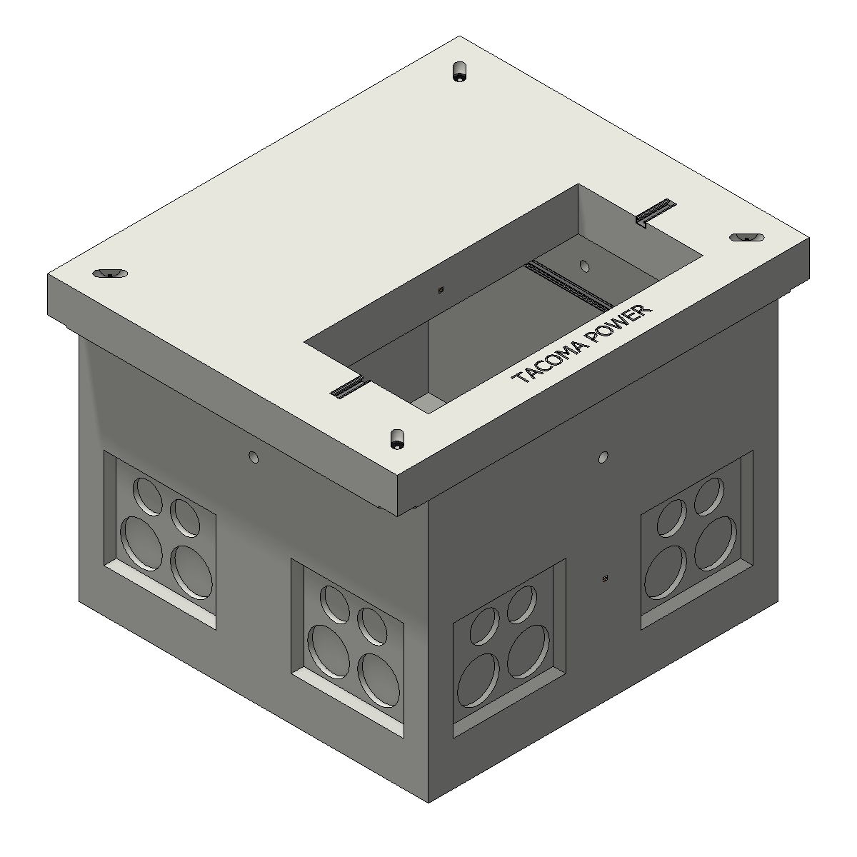 Vault 5050x37 Knockout Sump 20"x44"E Tacoma Power 554 | Jensen ...