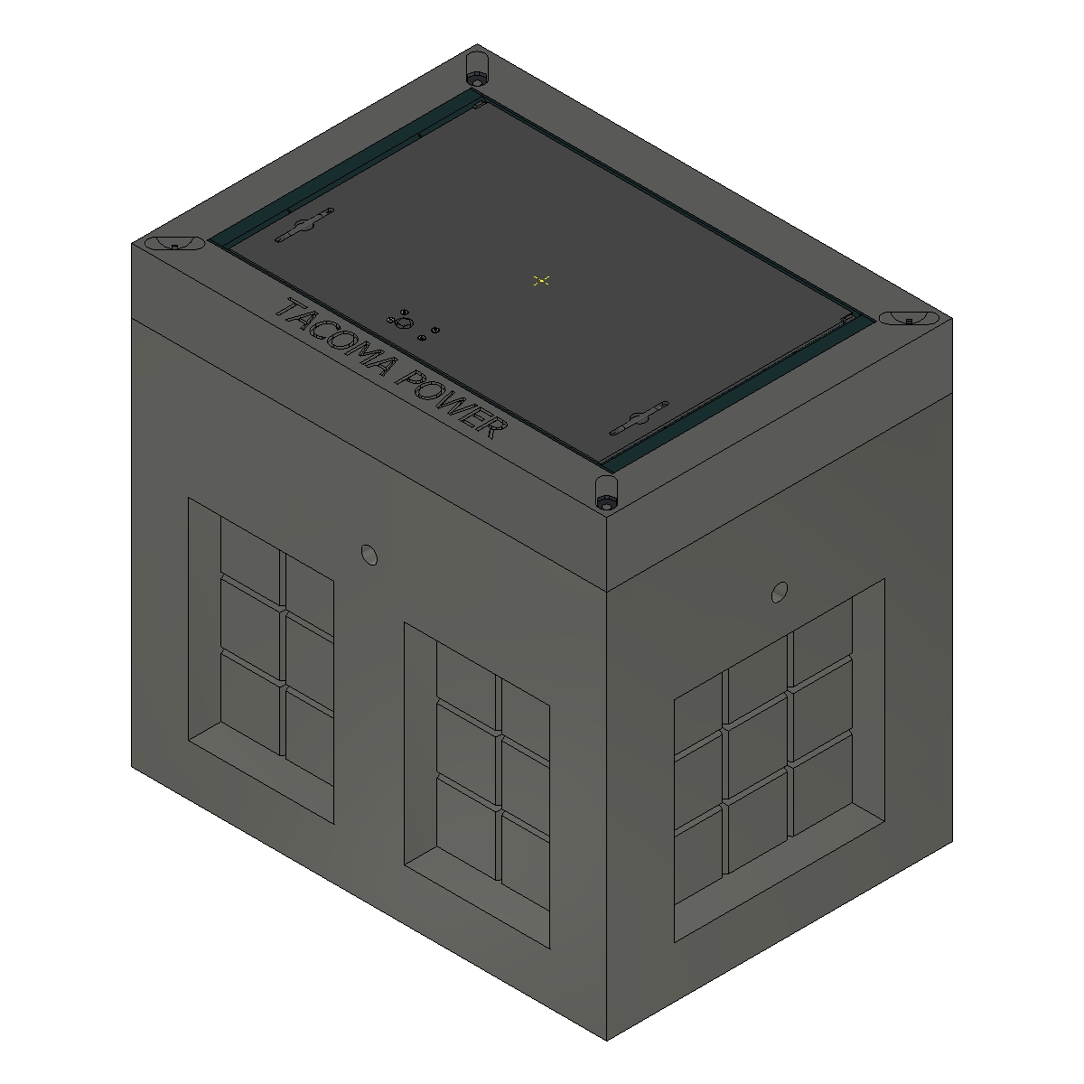 Vault 2436x38 Terminators Ducted, Sump 21"x34"C Tacoma Power 233 STD ...