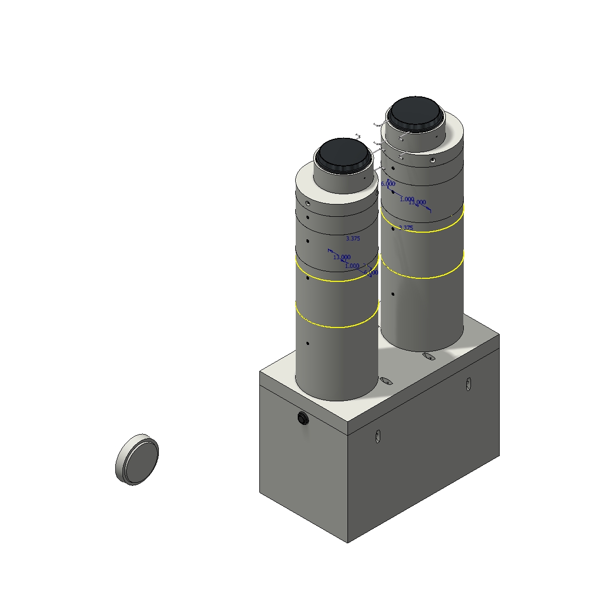 Traffic Rated Deep Bury Sand-Oil Interceptor - 1200 gal - End Access ...