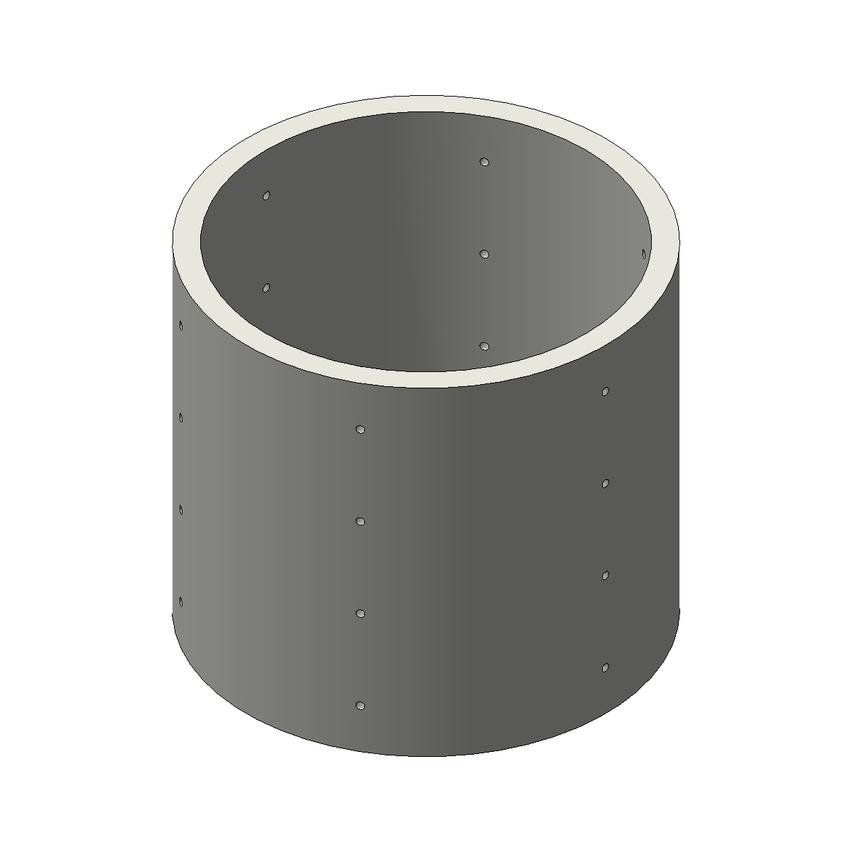 Dry Well Barrel - D4854 x 48 - Perforated | Jensen Infrastructure