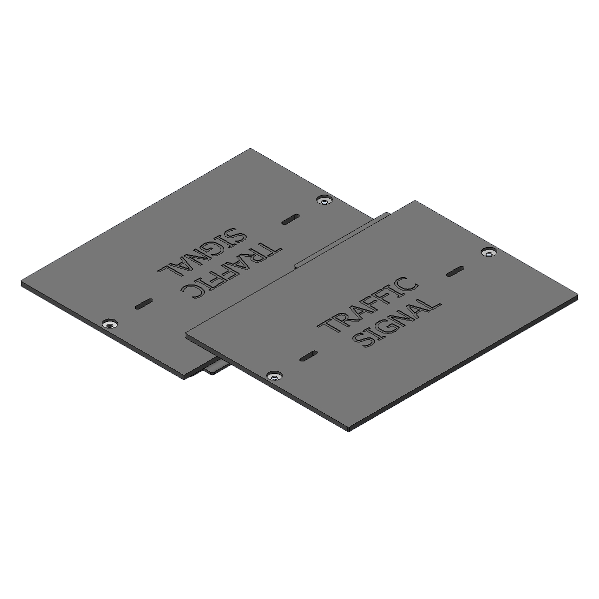 HT2436 Diamond Plate Handhole Lid - Traffic Signal | Jensen Infrastructure
