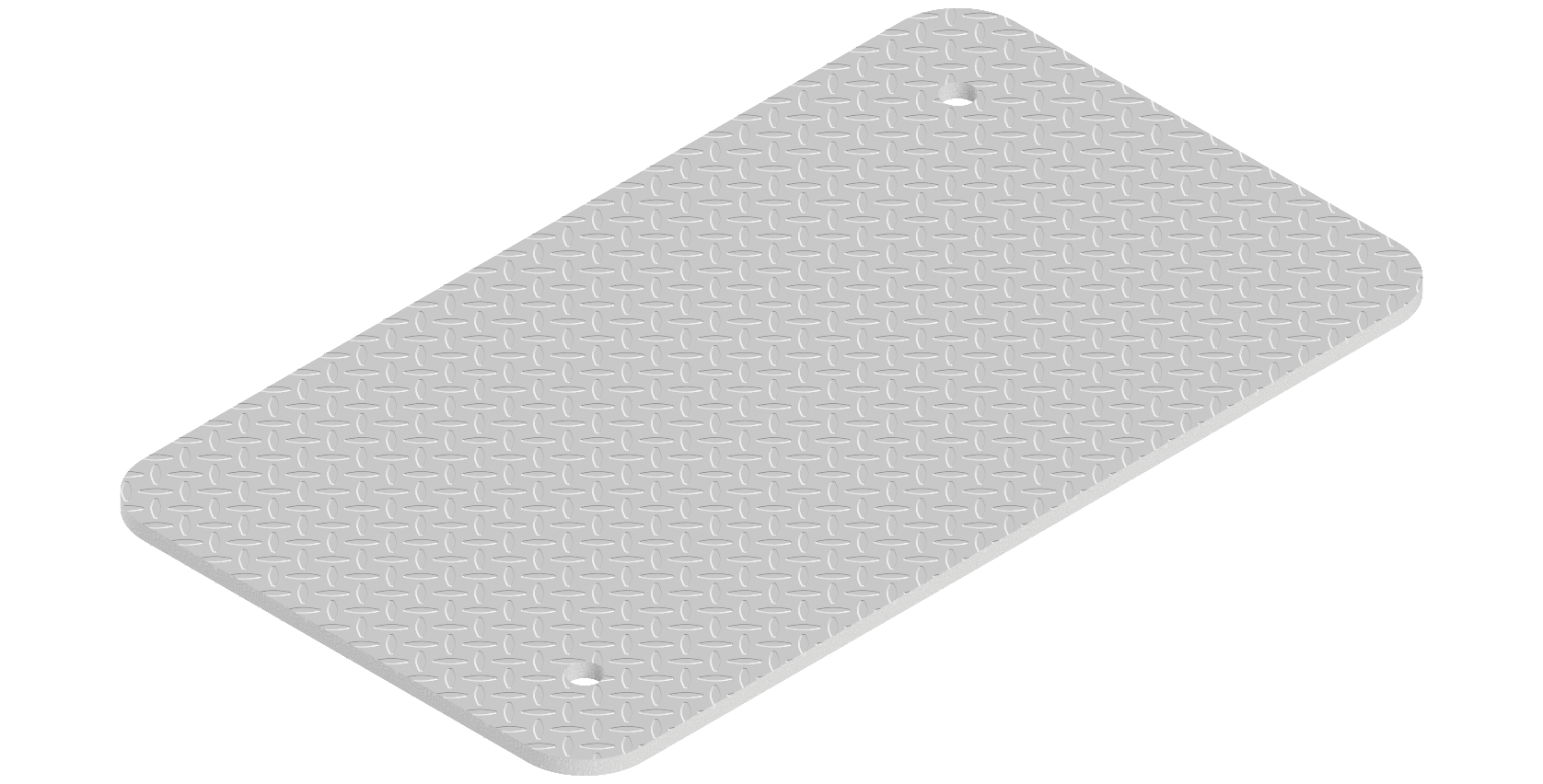 HT3048 Diamond Plate Handhole Lid - Electric | Jensen Infrastructure