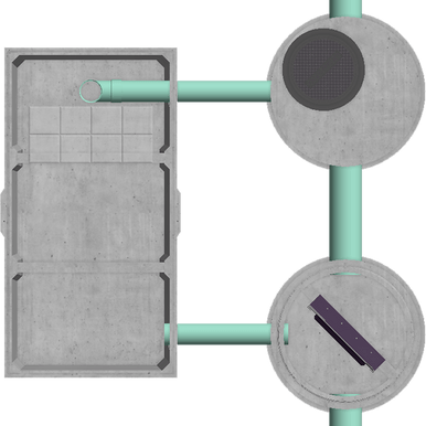interceptor clarifier plumbing