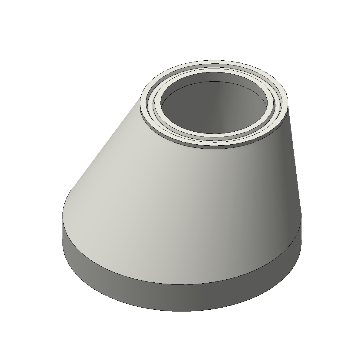 Manhole Cone - Eccentric Opening - D6072 - 36"H | Jensen Infrastructure