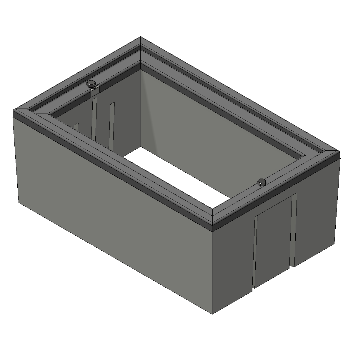 HT1324 x 12 Handhole Box - Precast Concrete - Traffic Rated | Jensen ...