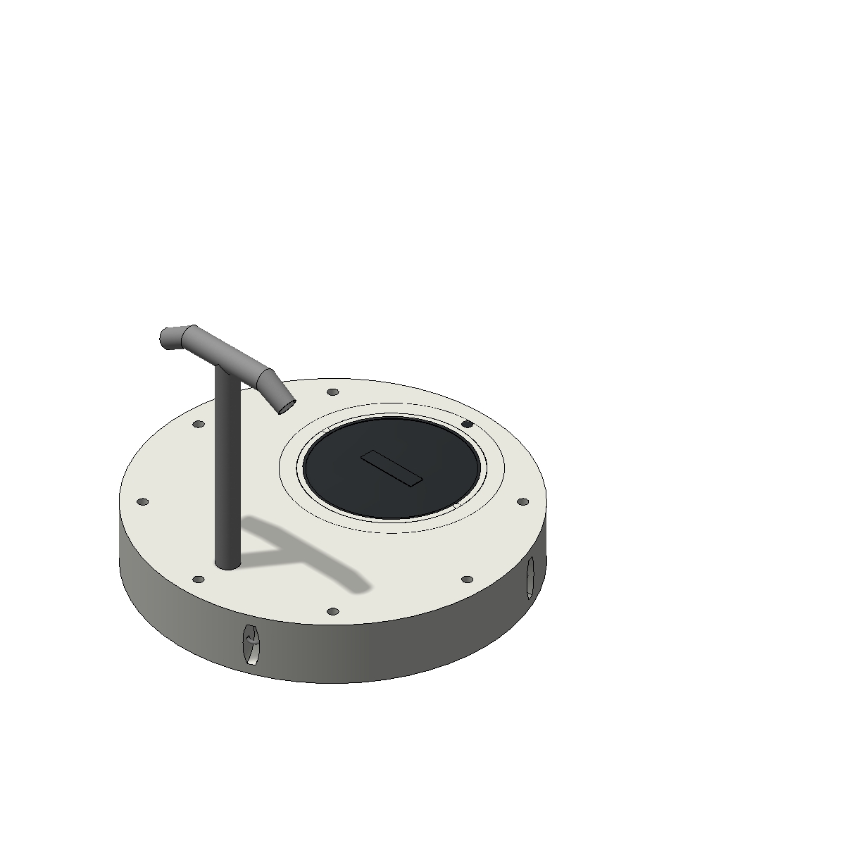 Manhole Flat Top 6072 x 12"H TU 30"E Cast-in Frame - Fresno Irrigation ...