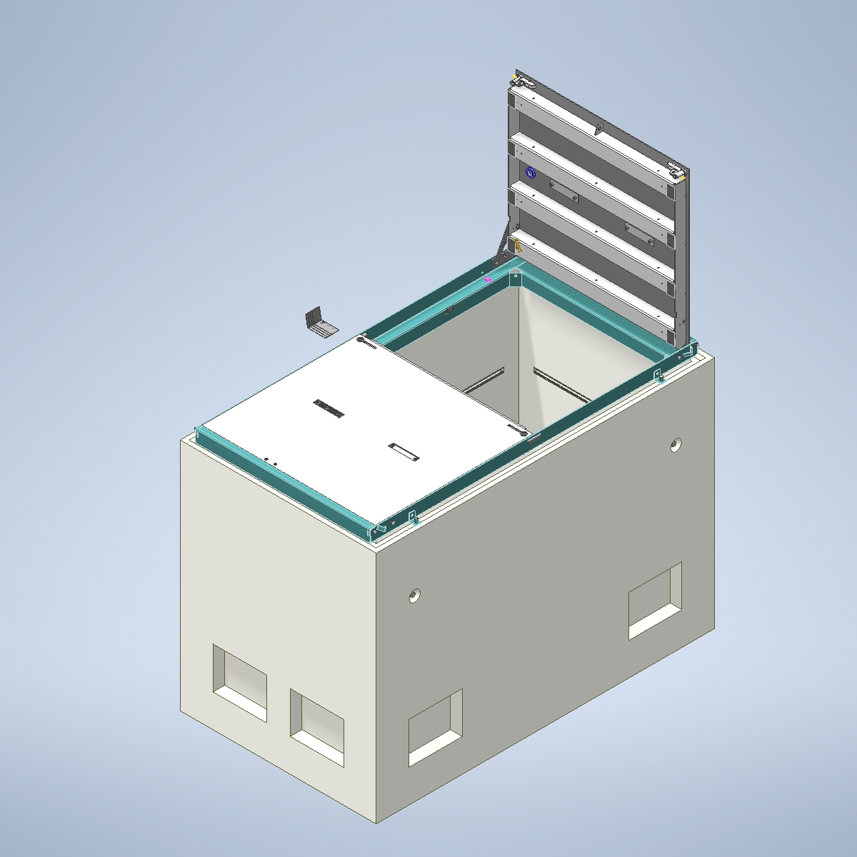 Utility Vault - 54102 x 72 Turlock Irrigation District U-2146-6 | Jensen Infrastructure