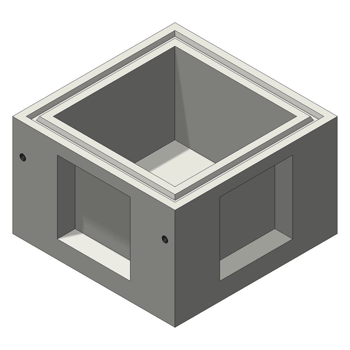 Drop Inlet 36x36x24 with 18x18 knockouts | Jensen Infrastructure