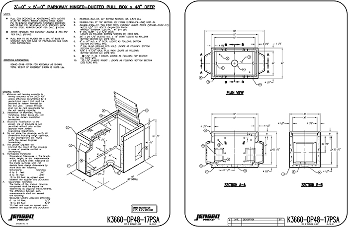 Parkway Ducted Pull Box - 3660 - City of Burbank | Jensen Infrastructure