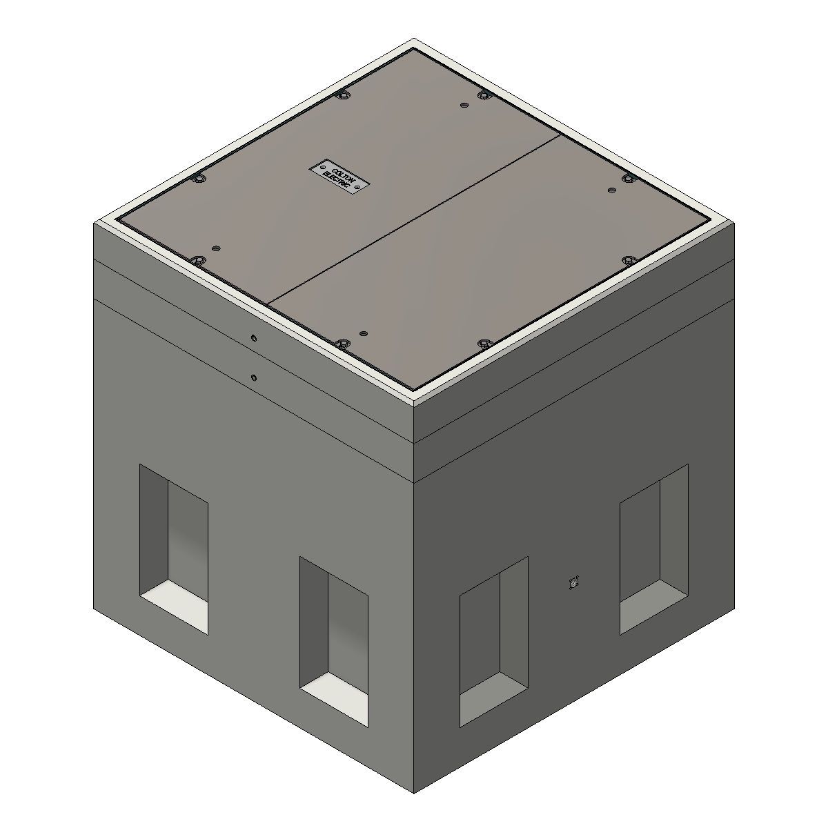 Parkway Flat Wall Pull Box - 4848 - City of Colton | Jensen Infrastructure