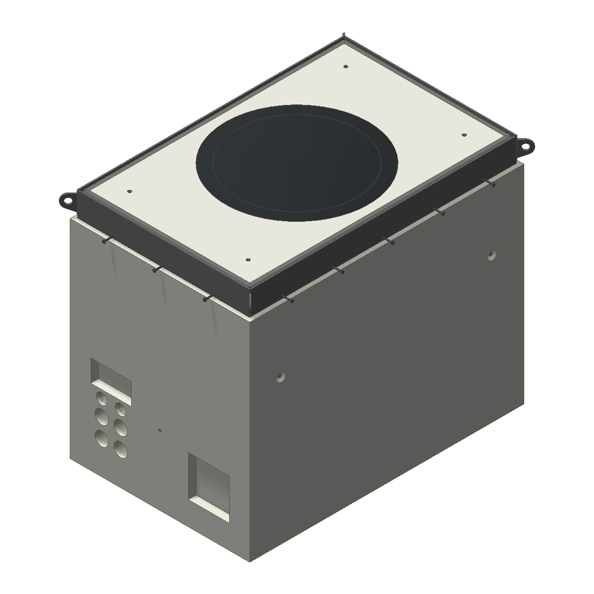 557 Pull Box - 4878 w/ Cover "B" - NV Energy | Jensen Precast