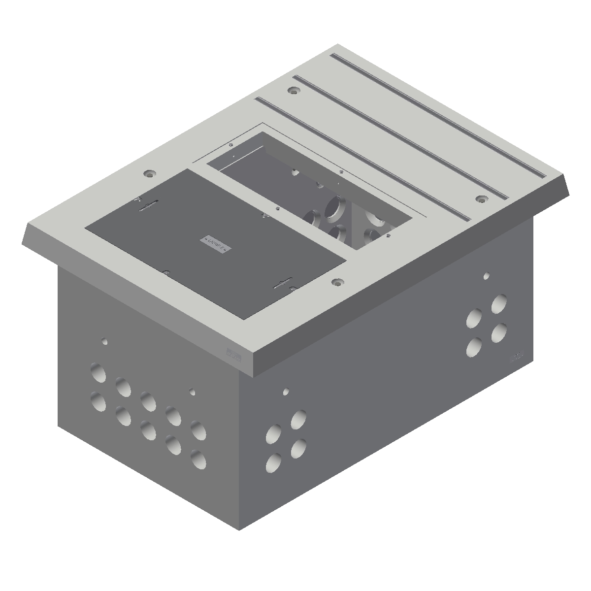 7299 Transformer Pad with 4884 Enclosure - LADWP | Jensen Precast