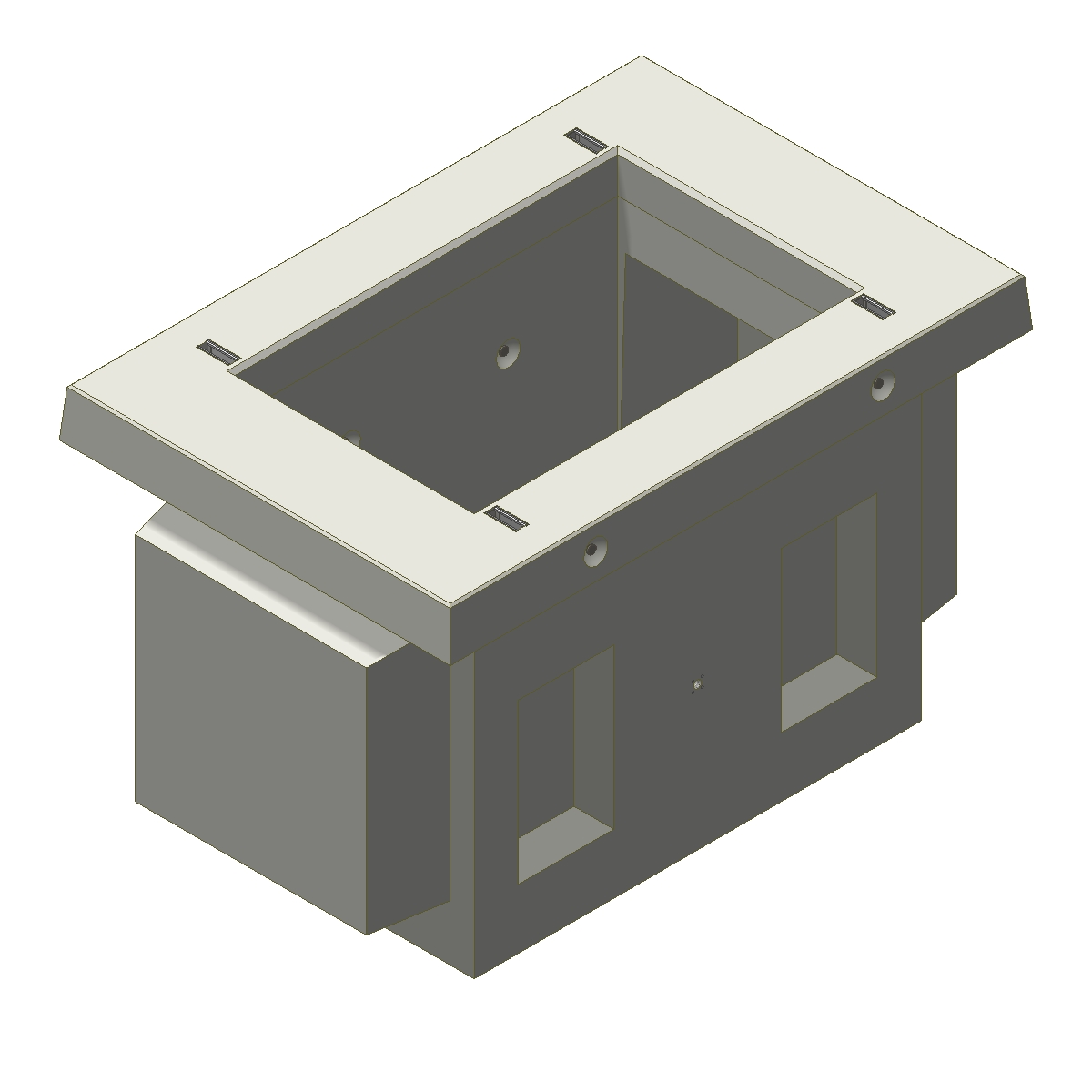 4872 PMH Pad with 3048 Enclosure - SoCal Edison | Jensen Precast