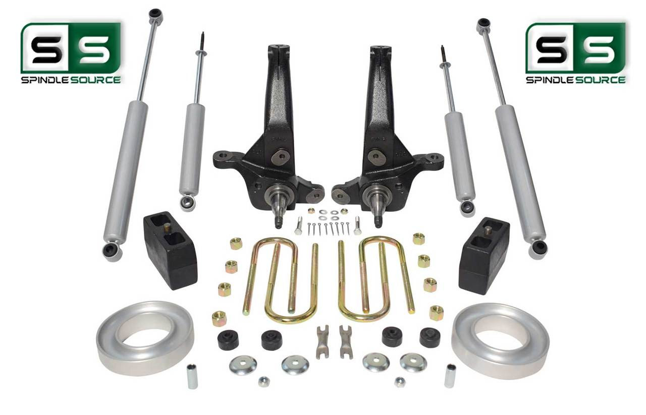 2001 - 2010 Ford Ranger 2WD 6"/ 4" Lift Kit w/ Shocks