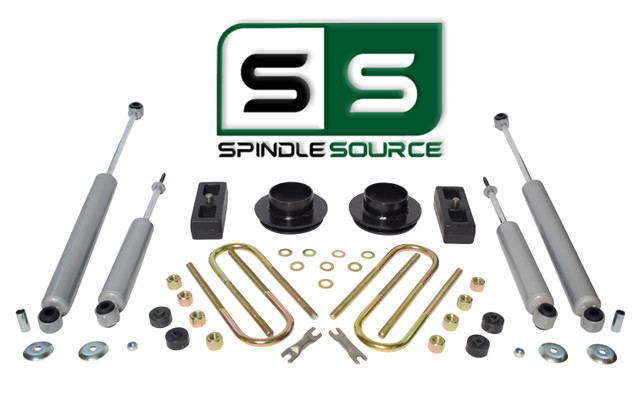 1998 - 2009 Ford Ranger 2WD 2.5"/2" Lift Kit Coil Spacers + Lift Blocks ...