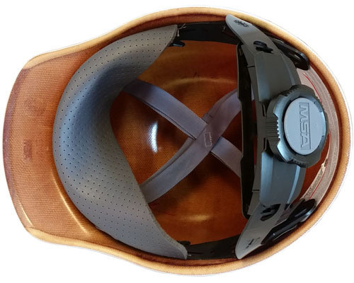 MSA #475395 SKULLGARD Cap Style Hardhats with RATCHET Liners - Natural ...