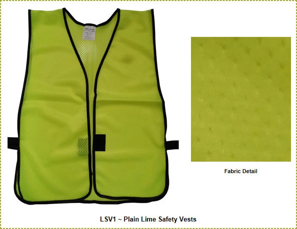 Soft Mesh Work Vests Assorted Colors No Stripes | ABCsafetymart.com