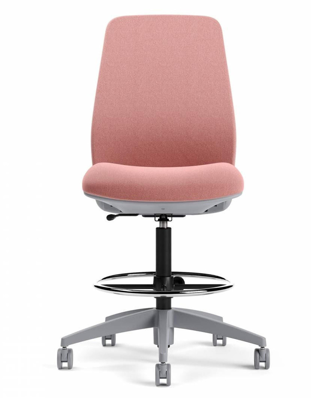 Global Noetic Armless Upholstered Task Stool 6077NA