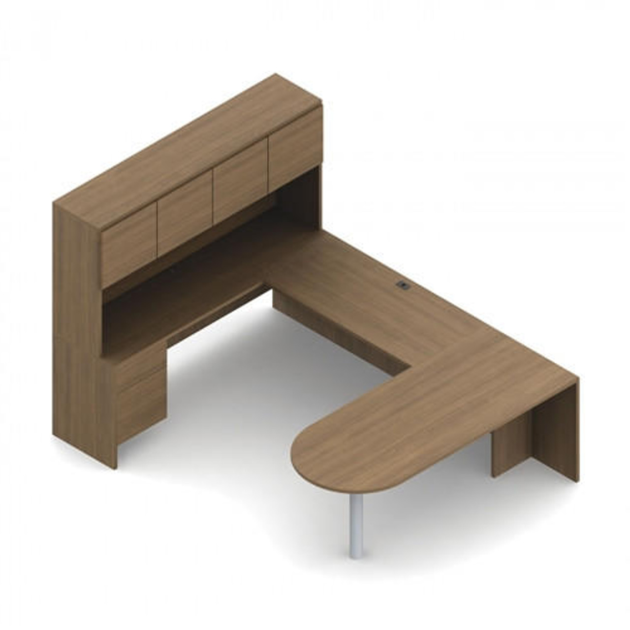 Global Genoa U Shaped Peninsula Desk GEN503R
