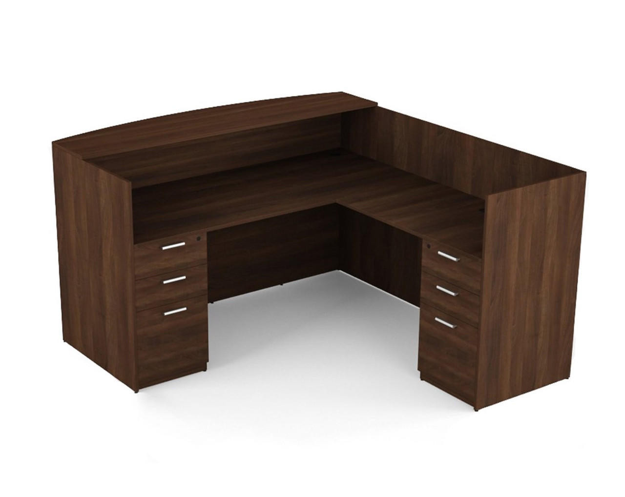 Ergonomic reception desk store