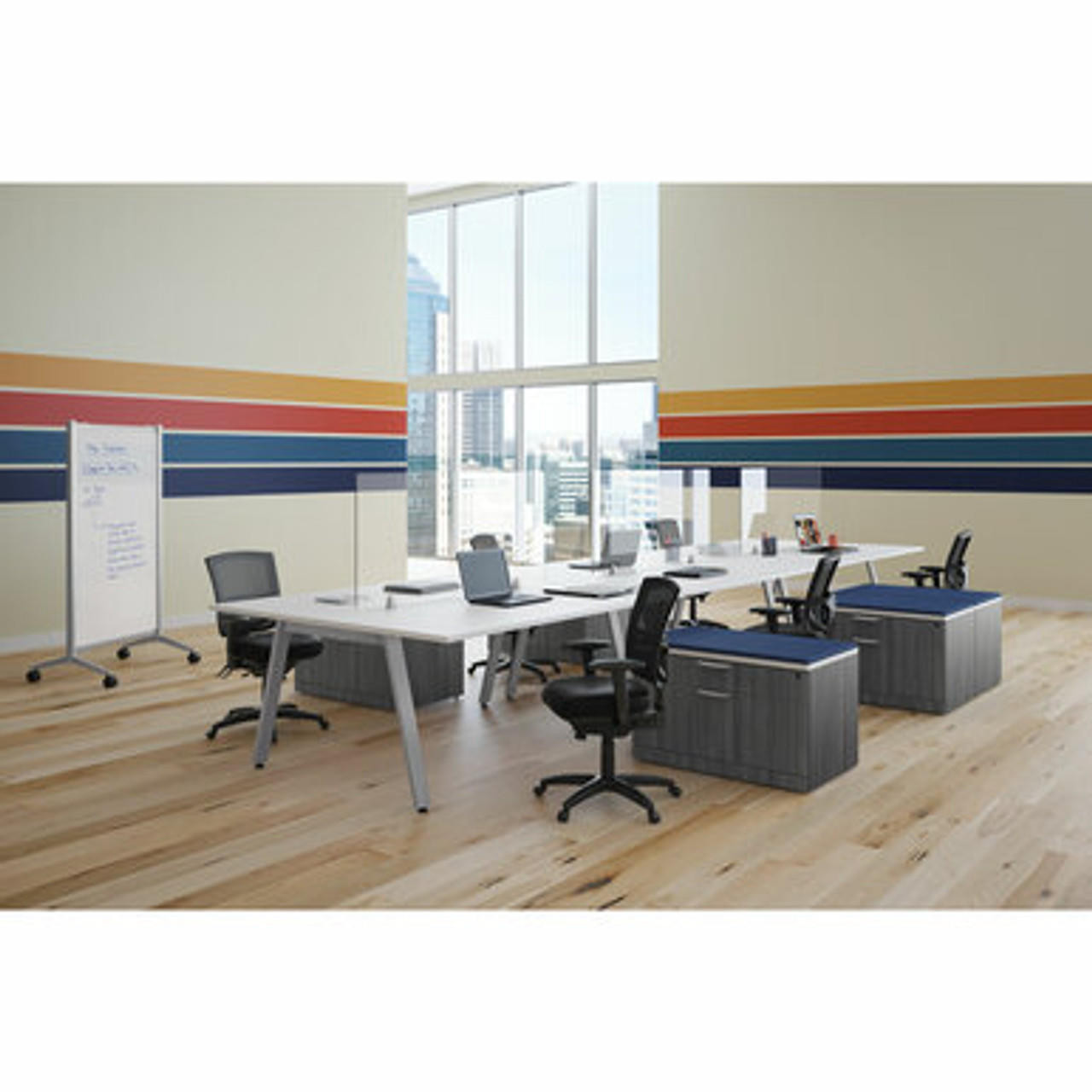 6 person workstation store