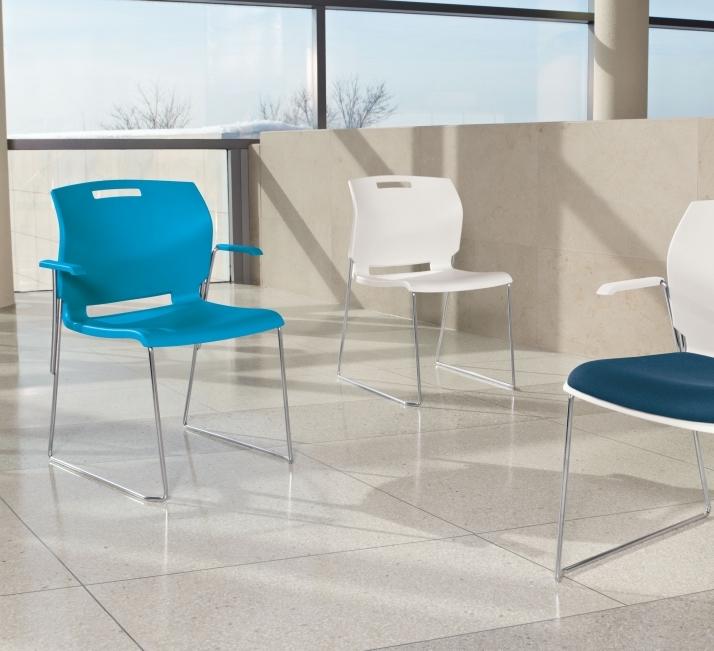 Offices To Go Upholstered Multi-Function Task Chair with Arms OTG11710