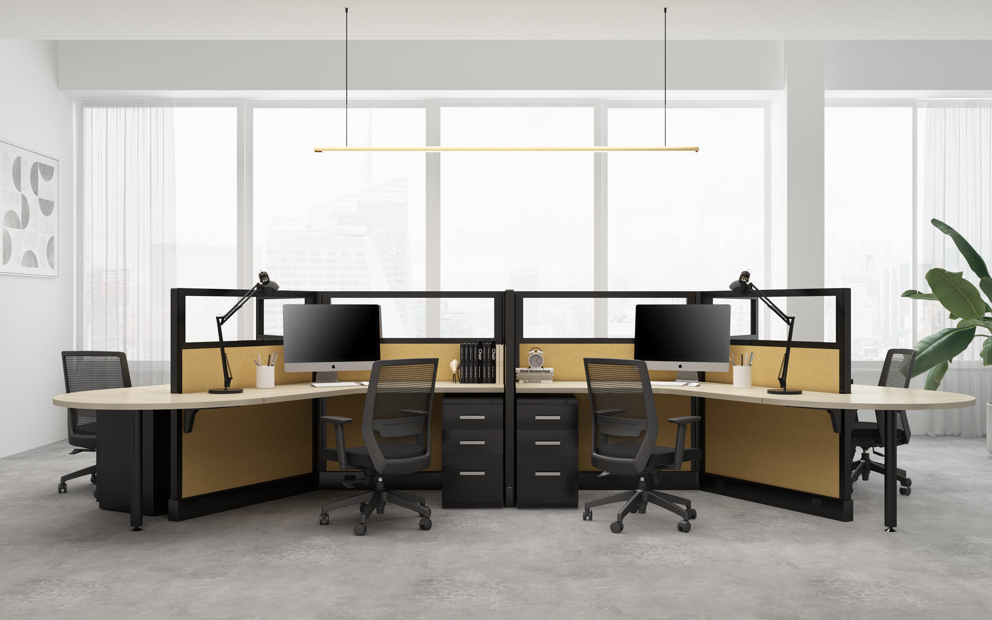Office Design 2021: Benching Is Best - Office Anything
