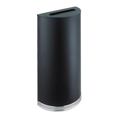 Safco Half Round Receptacle 9940BL