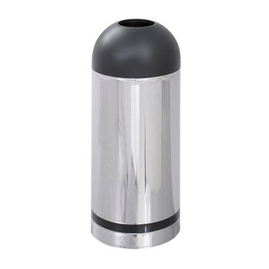 Safco Reflections Collection Open Top Dome Receptacle 9871