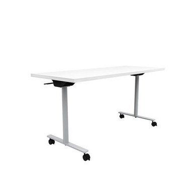 Safco Jurni 72"W x 24"D Flip Top Table with Casters