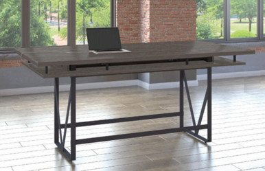 Office Source Palisades 8' Standing Height Conference Table EVST8